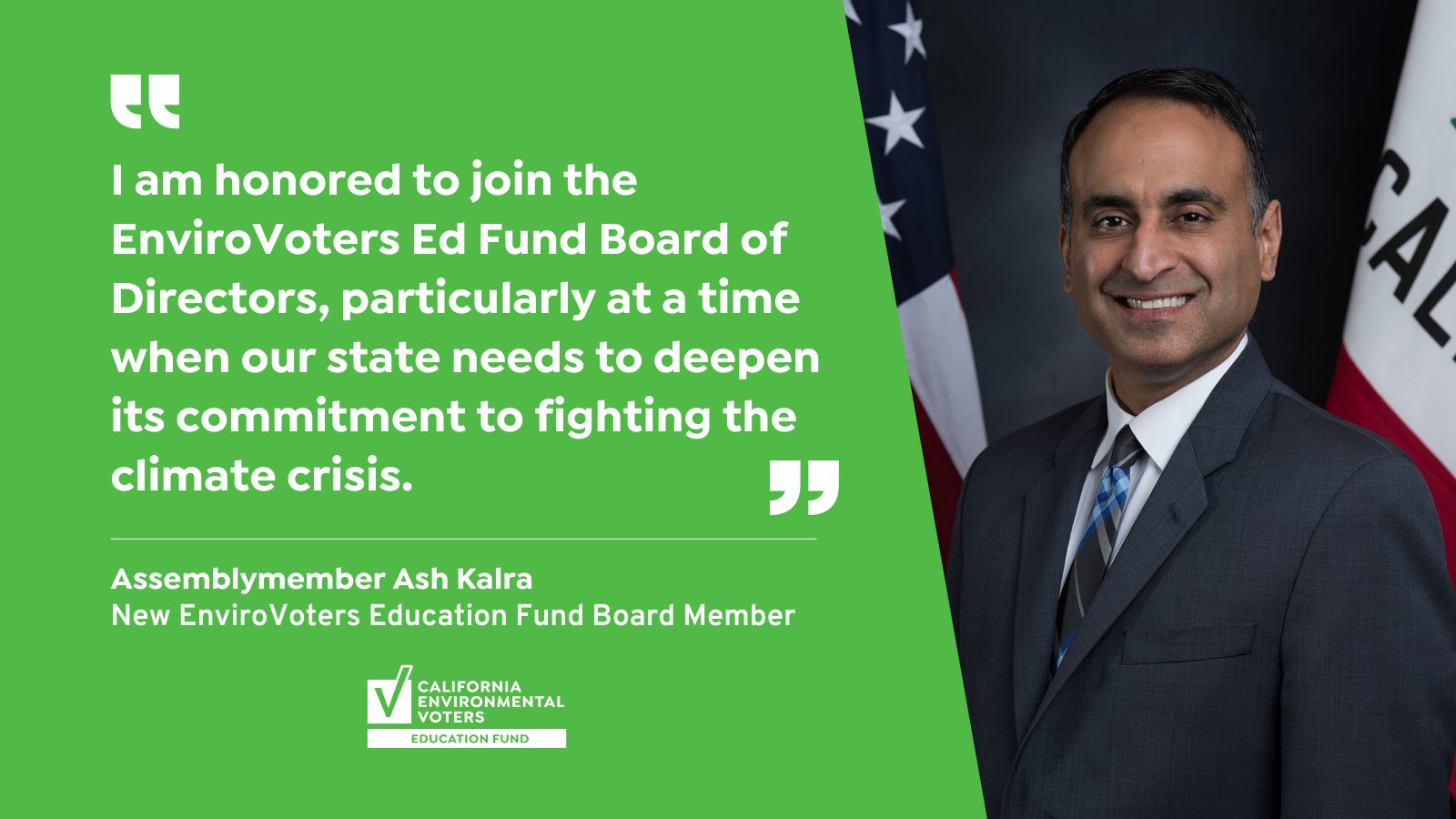 Assemblymember Ash Kalra Joins Board of Directors of California ...